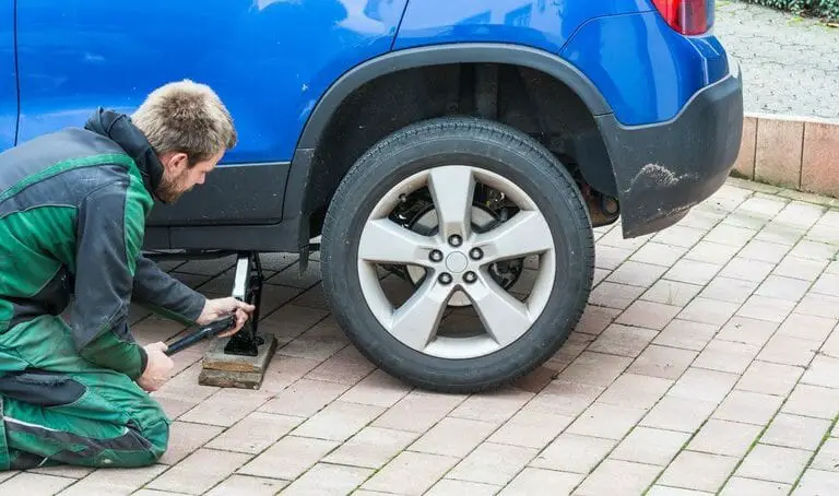 How To Rotate Tires With One Jack