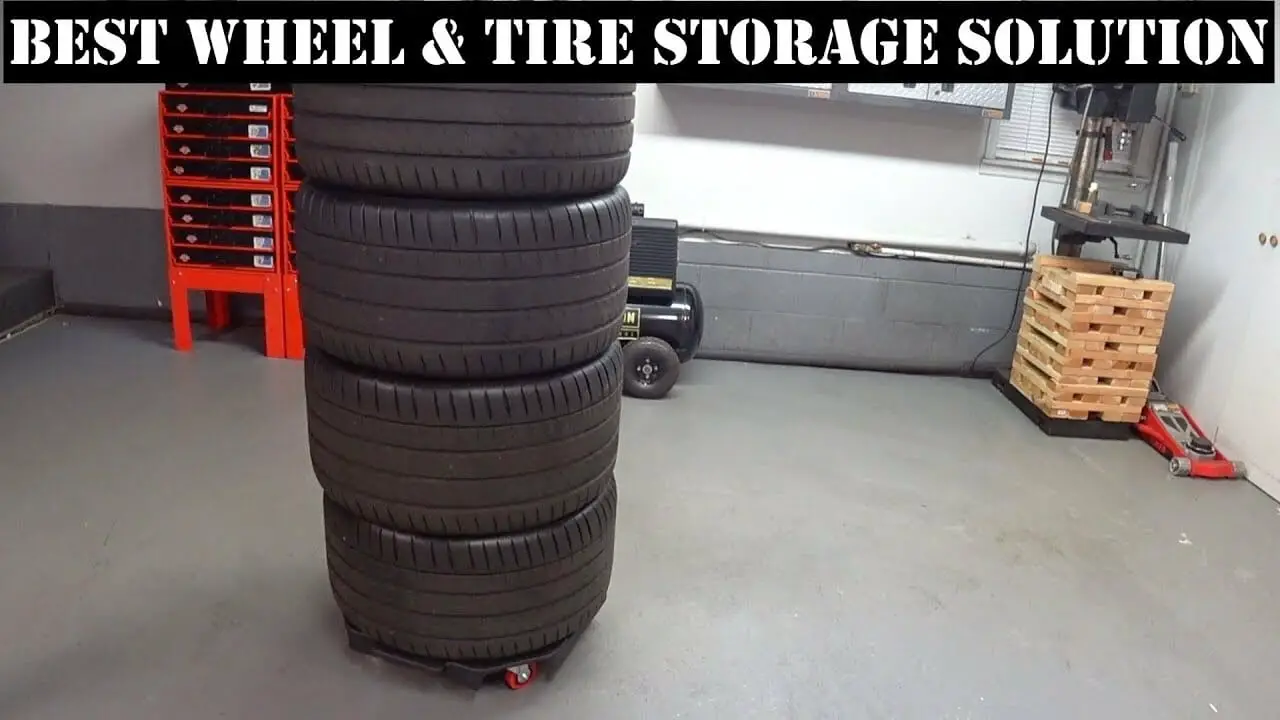 How To Stack Tires With Rims