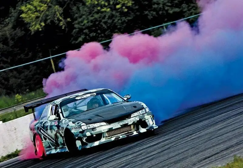 How To Make Colored Burnout Tires