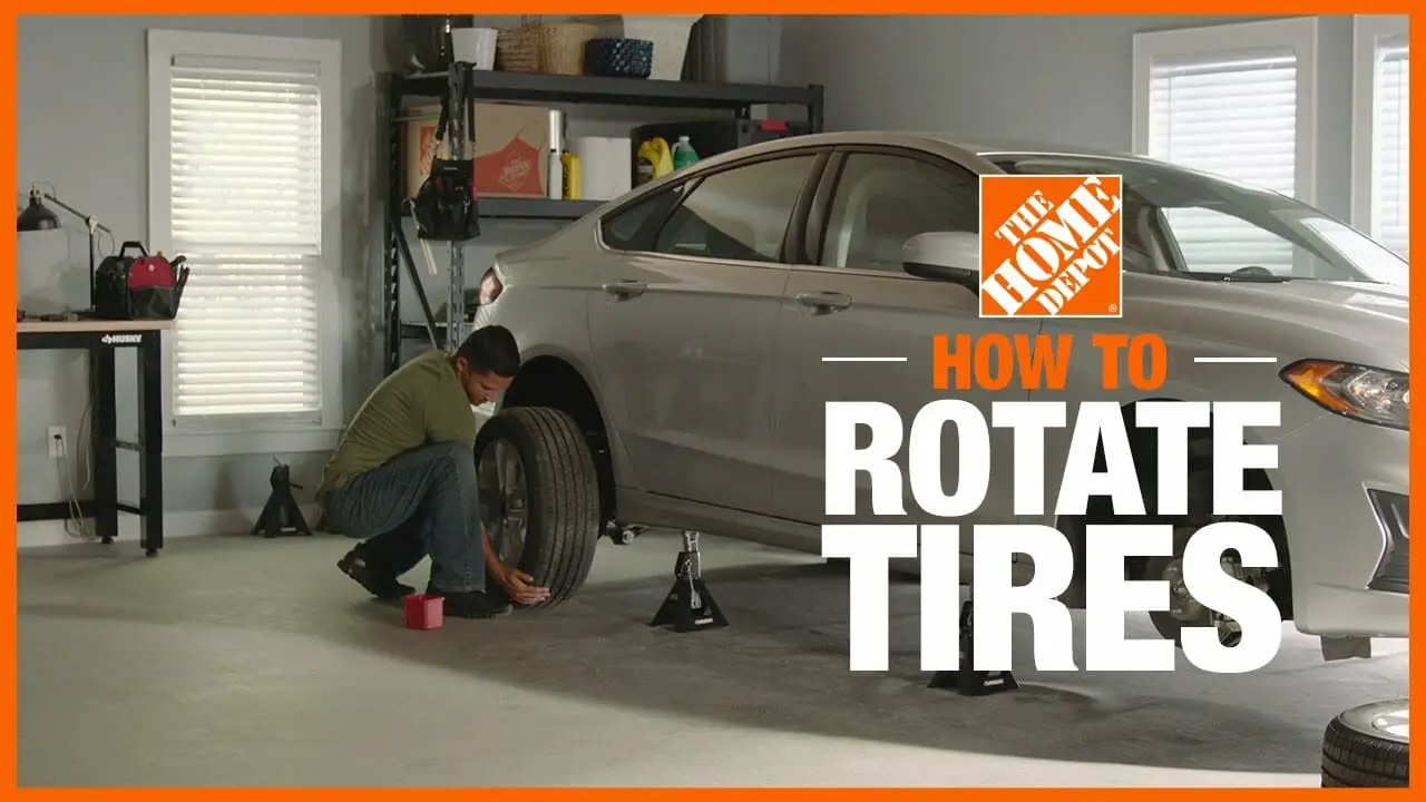 How To Rotate Car Tires At Home