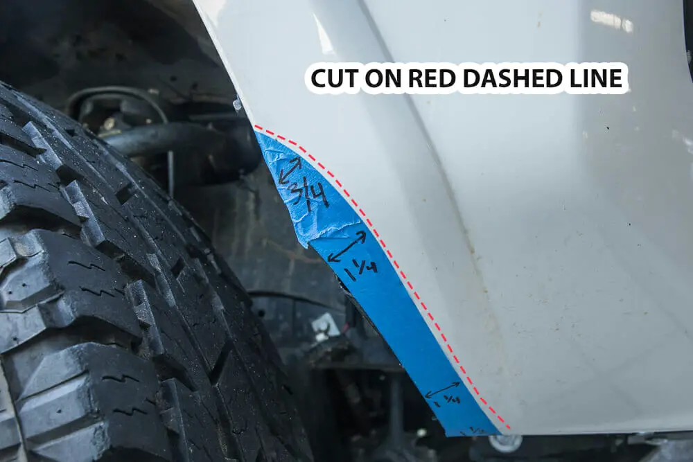 How To Trim Fender Wells For Bigger Tires