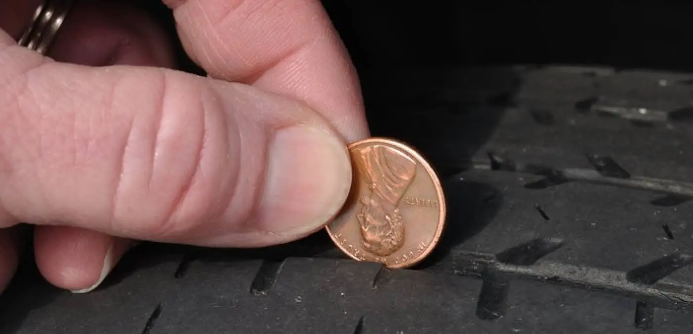 How To Check Your Tires With A Coin