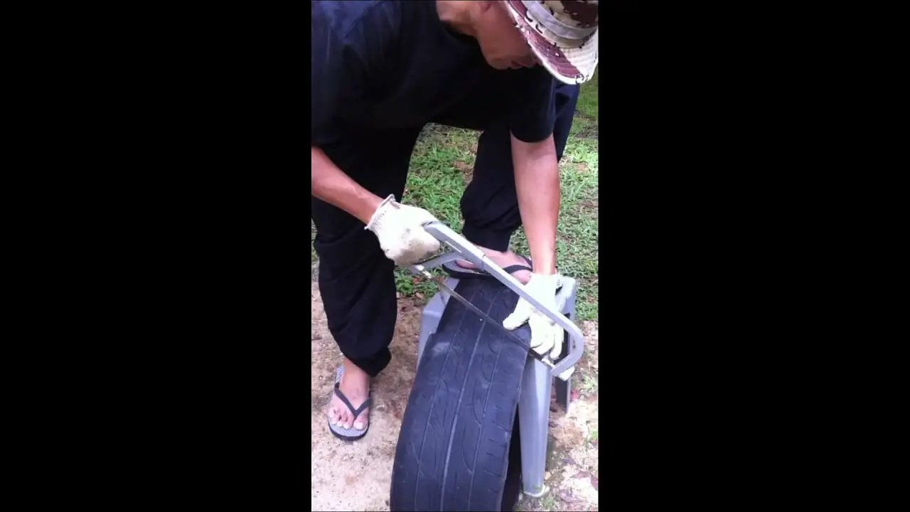 How To Cut Steel Belted Tires